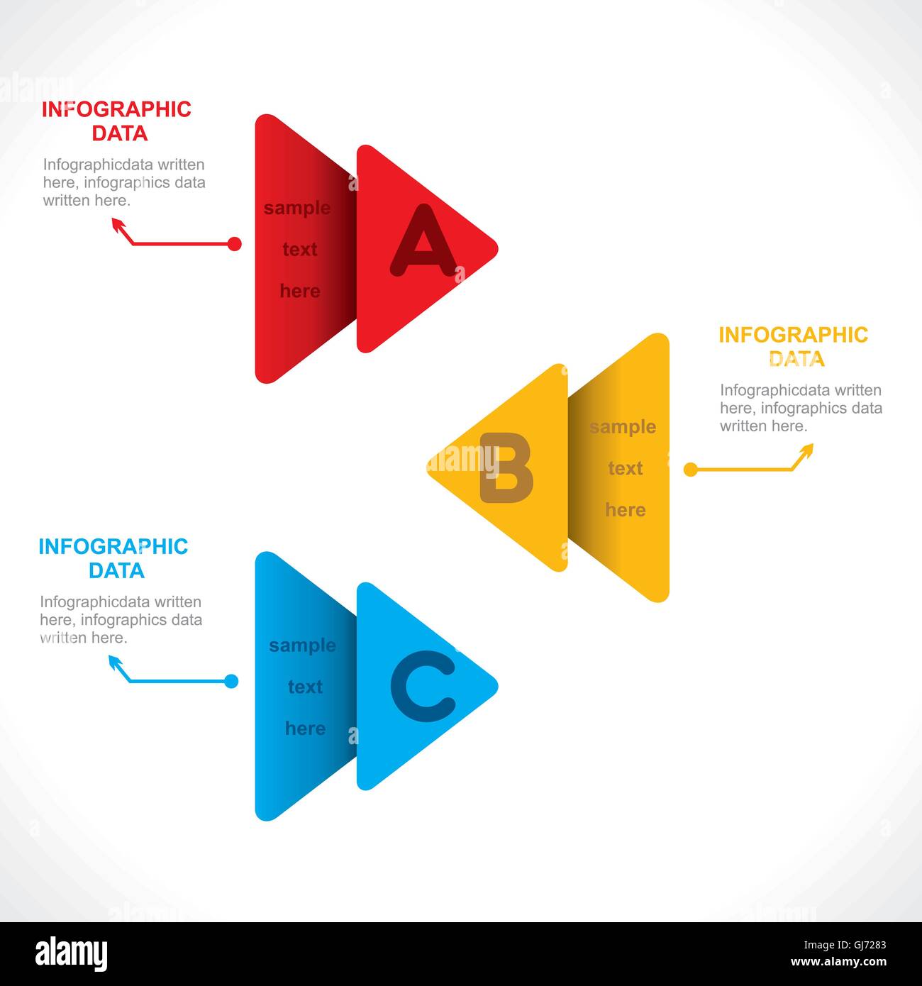 creative arrow info-graphics design vector Stock Vector Image & Art - Alamy