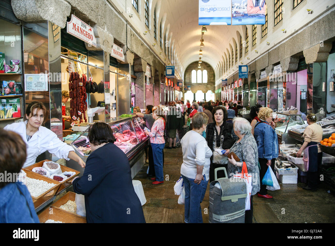 Mercado De Abastos, Santiago High Resolution Stock Photography and ...