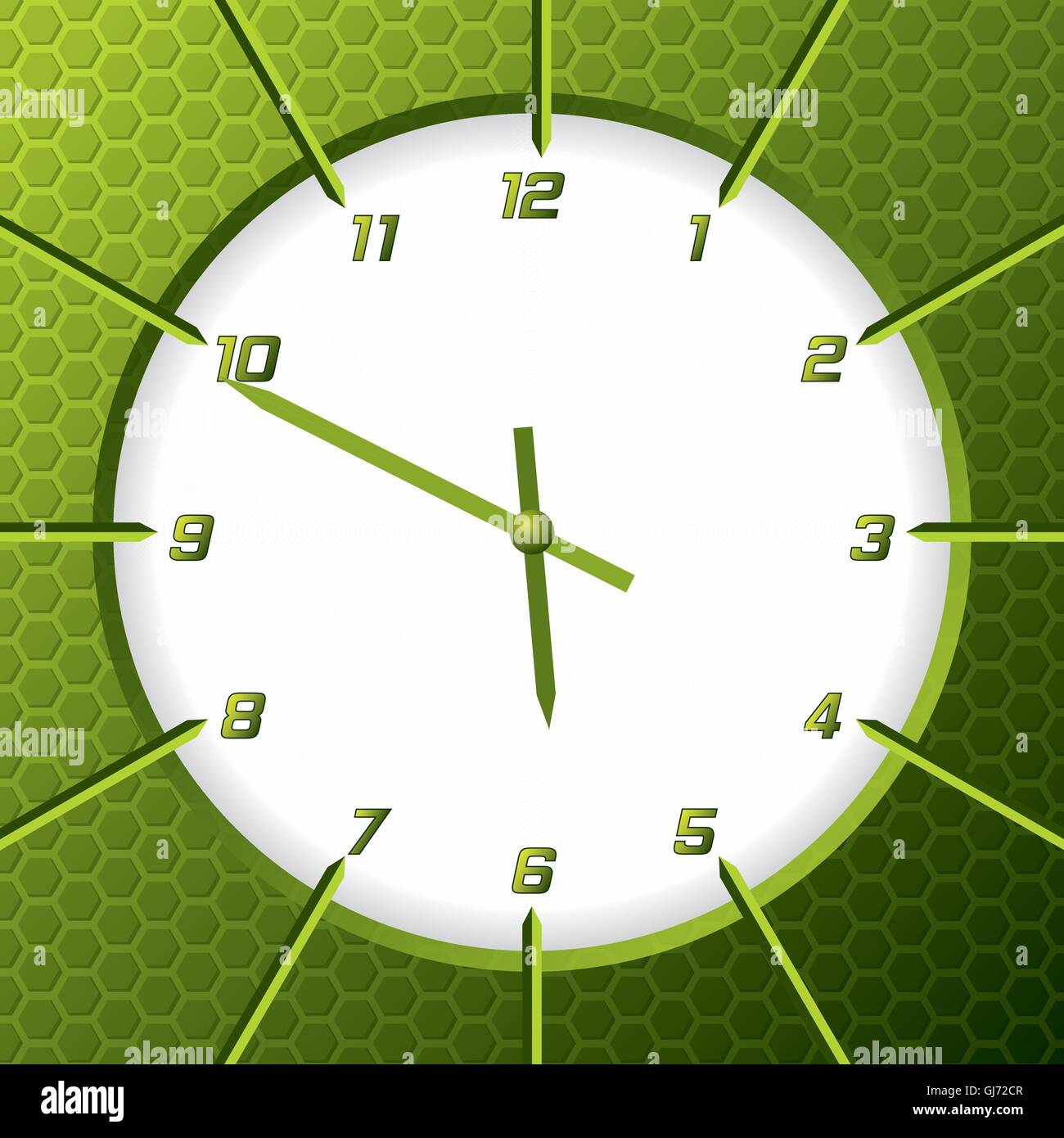 Green Is The New Cool Stock Vector Images - Alamy