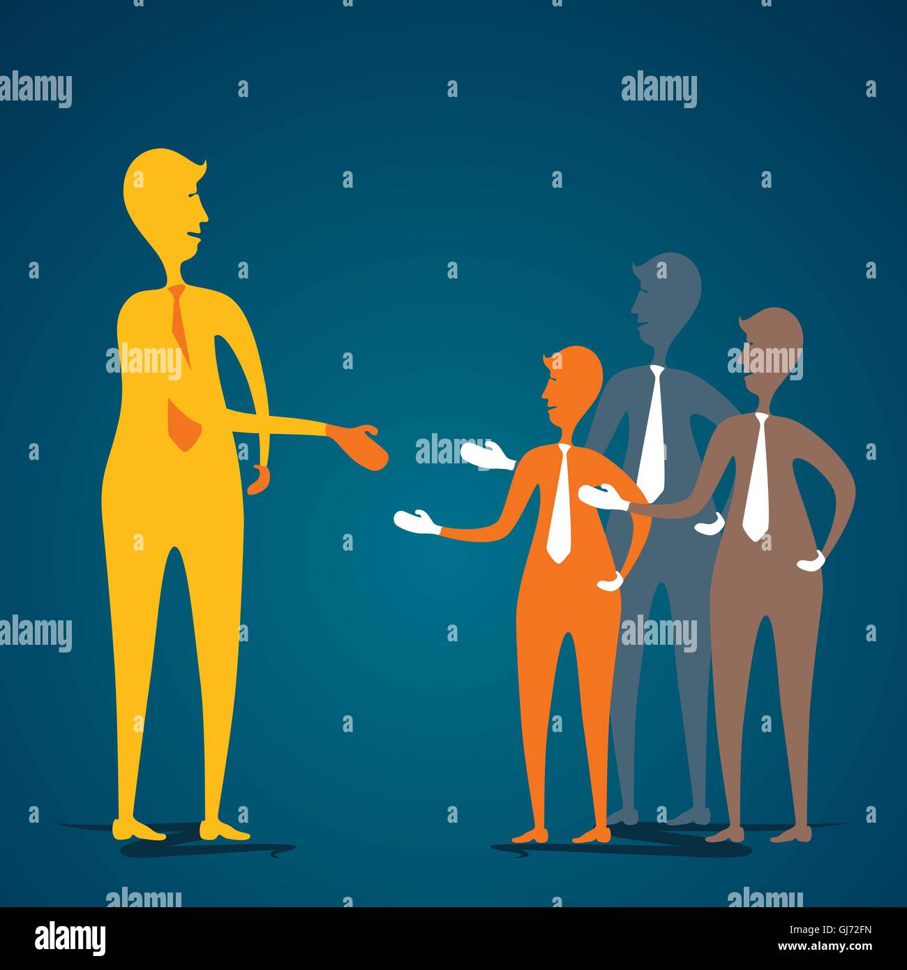 Bank leader Stock Vector Images - Alamy