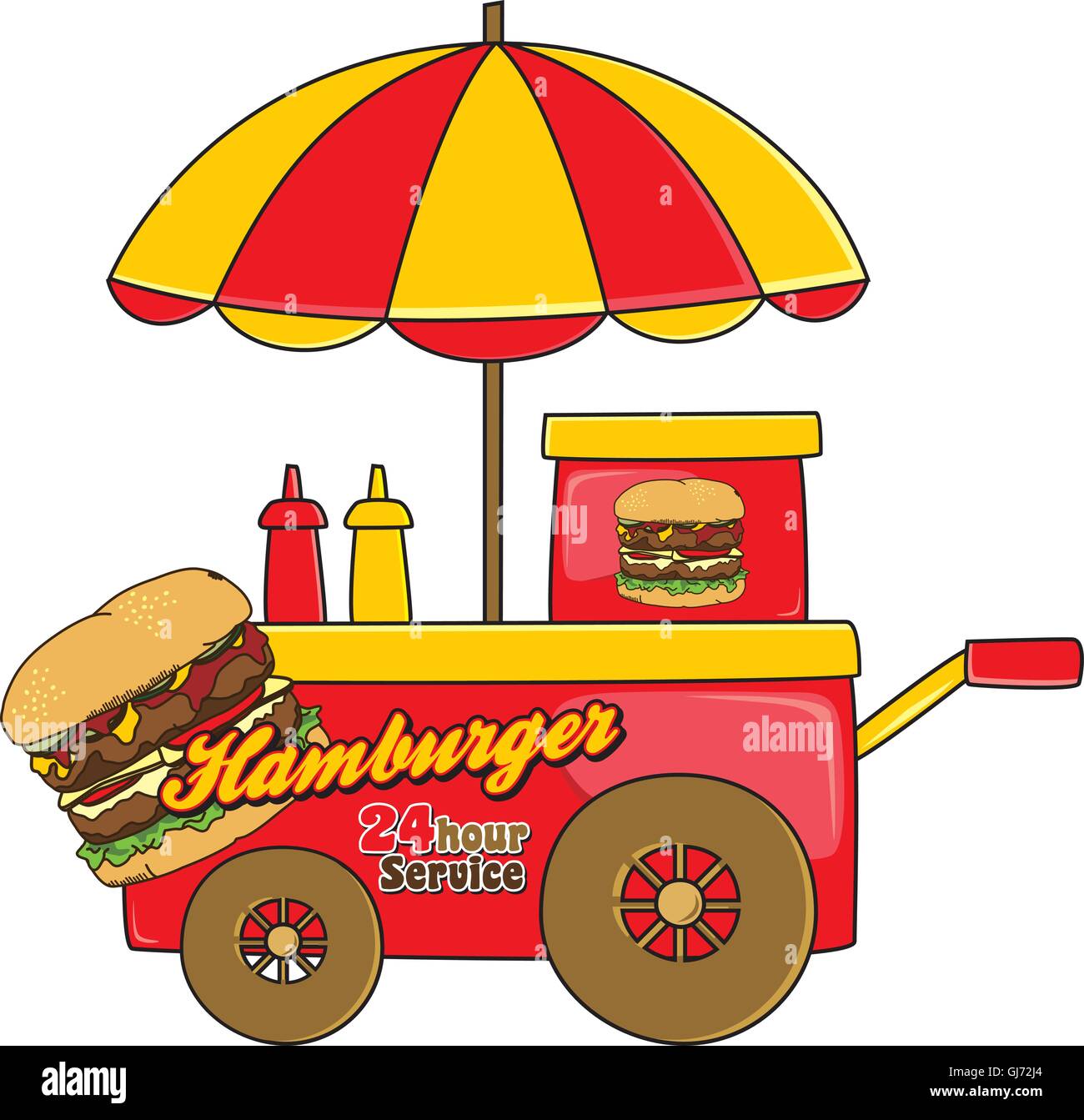 food and drink cartoon theme Stock Vector Image & Art - Alamy