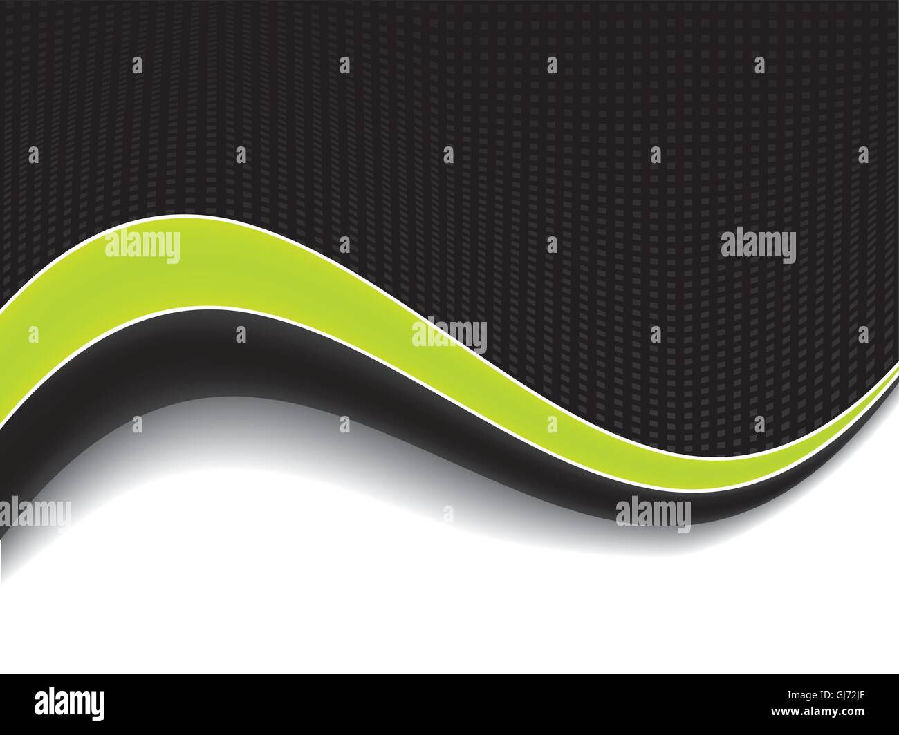Abstract green wave background design Stock Vector Image & Art - Alamy