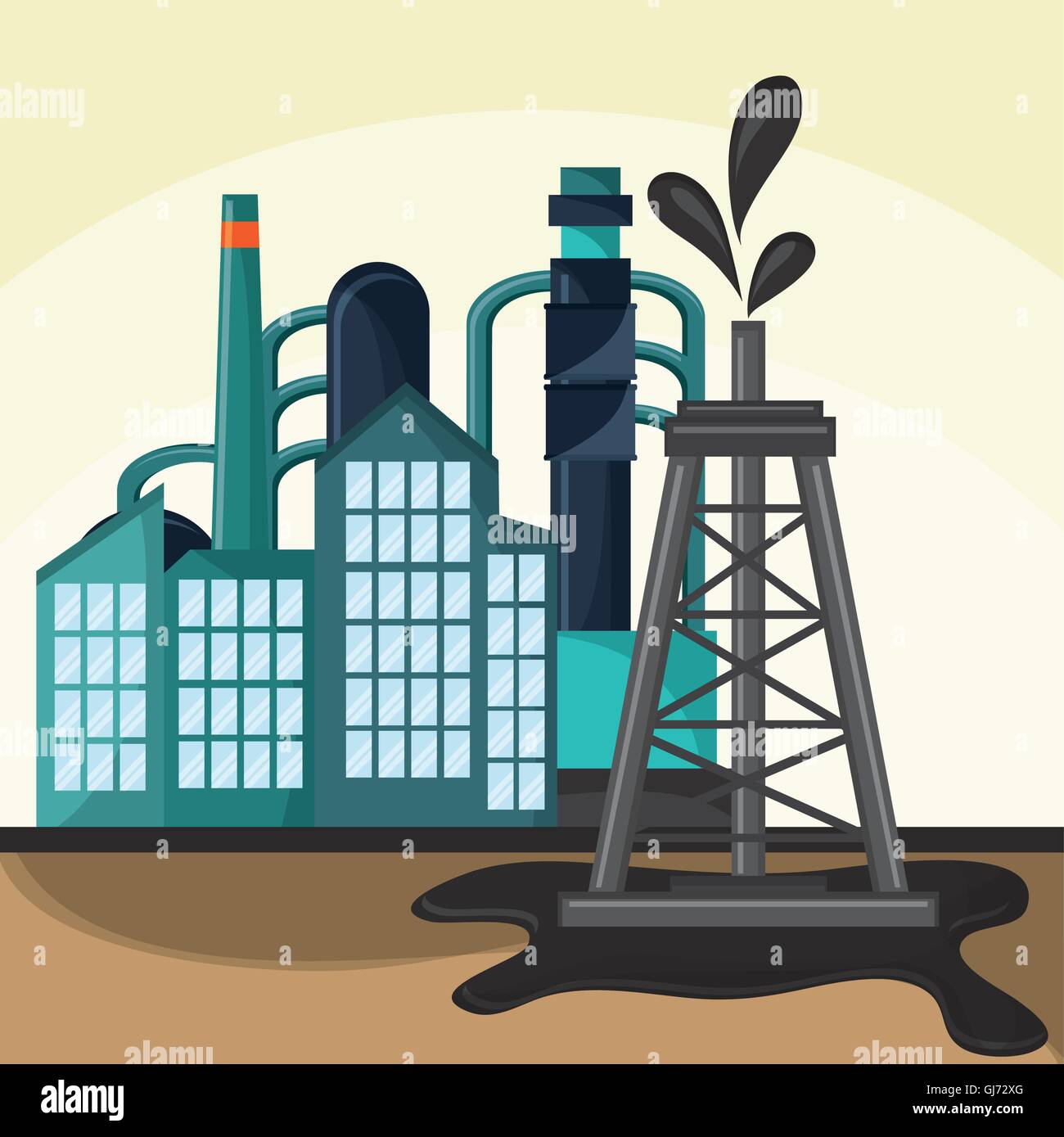 oil industry production petroleum icon Stock Vector Image & Art - Alamy