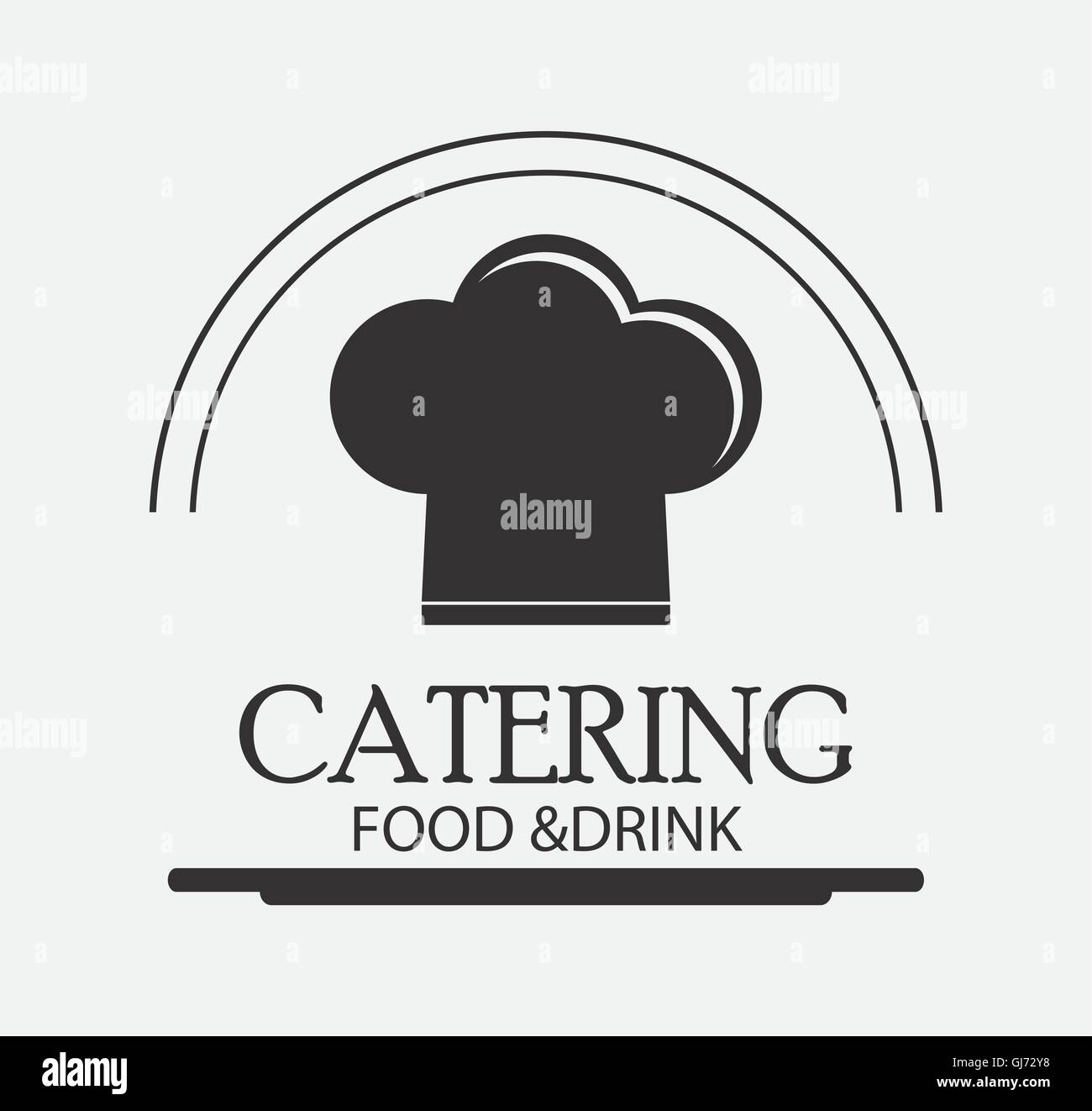 catering service menu food icon Stock Vector Image & Art - Alamy
