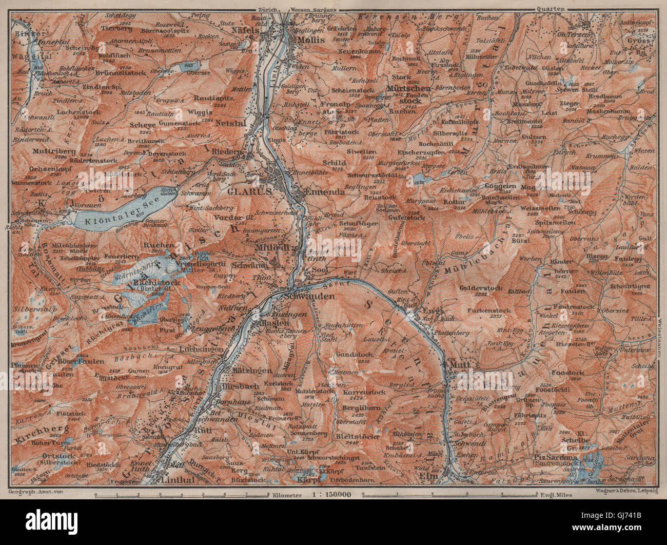 Elm switzerland ski hi-res stock photography and images - Alamy