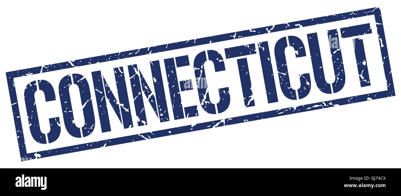 Connecticut stamp vector vectors hi-res stock photography and images ...