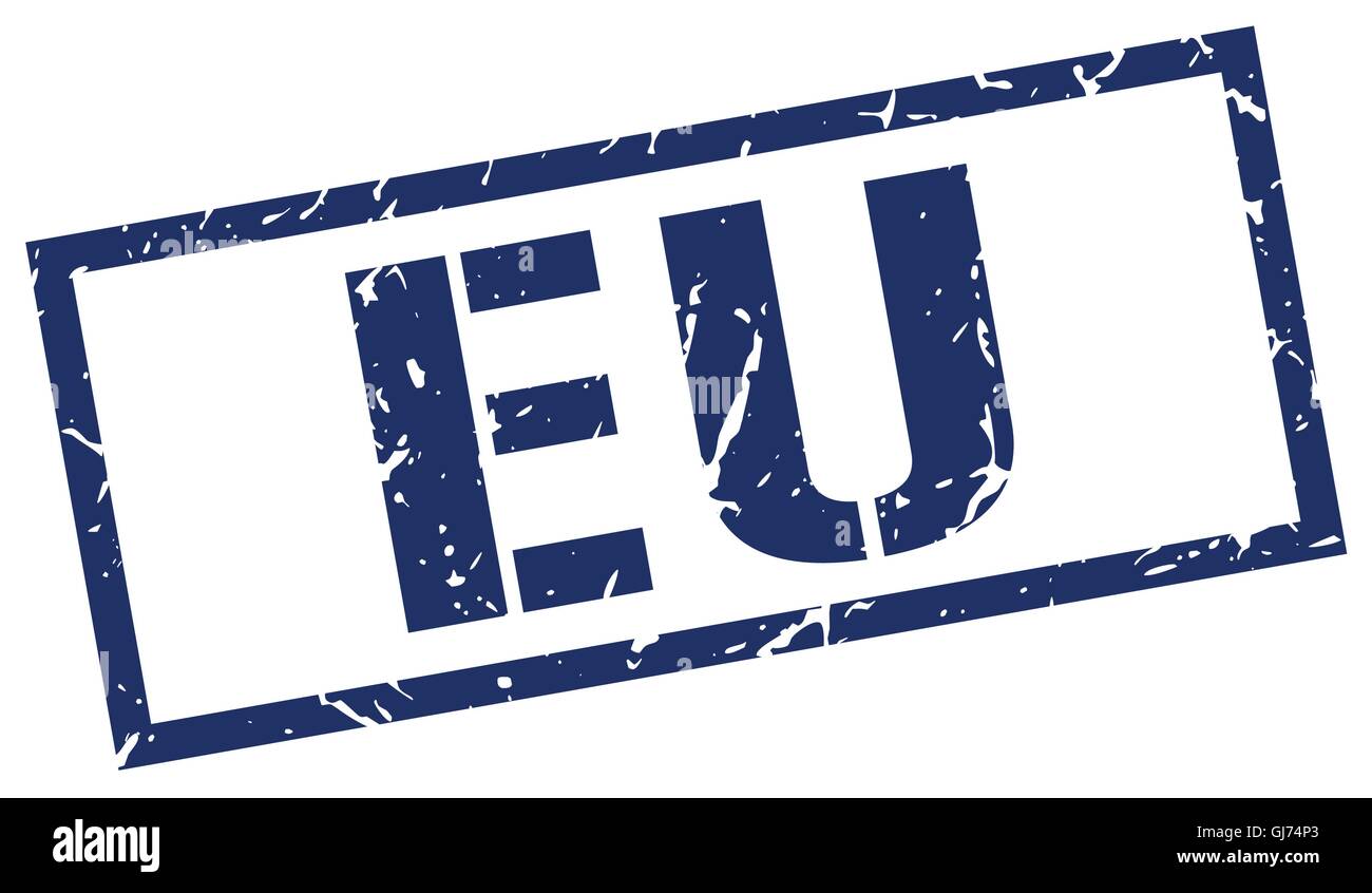 eu blue square stamp Stock Vector Image & Art - Alamy