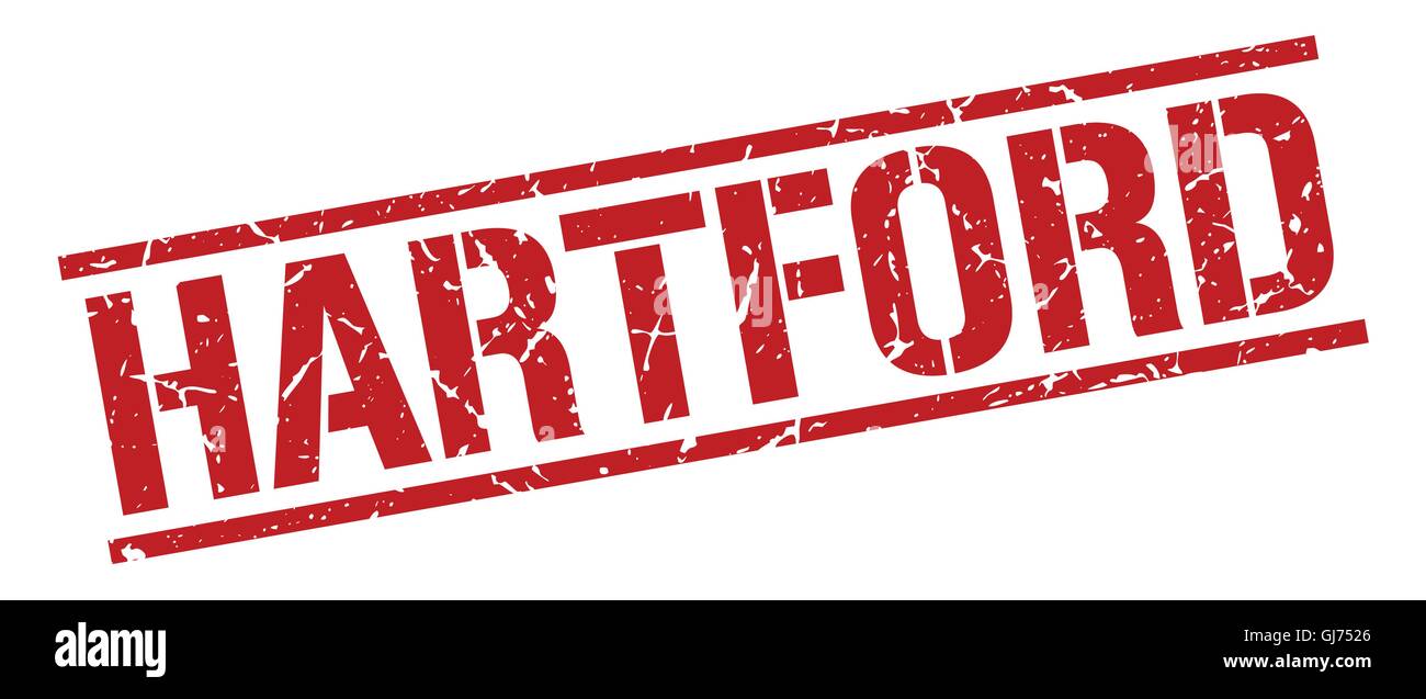 Hartford red square stamp Stock Vector Image & Art - Alamy