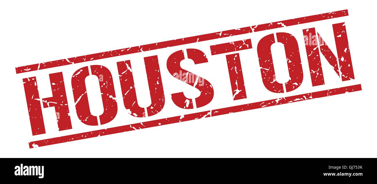Houston red square stamp Stock Vector Image & Art - Alamy