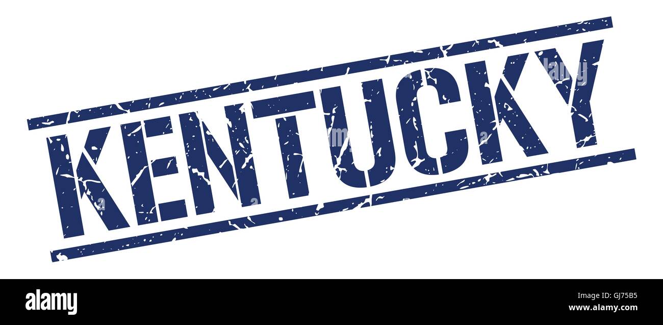 Kentucky stamp vector vectors hi-res stock photography and images - Alamy