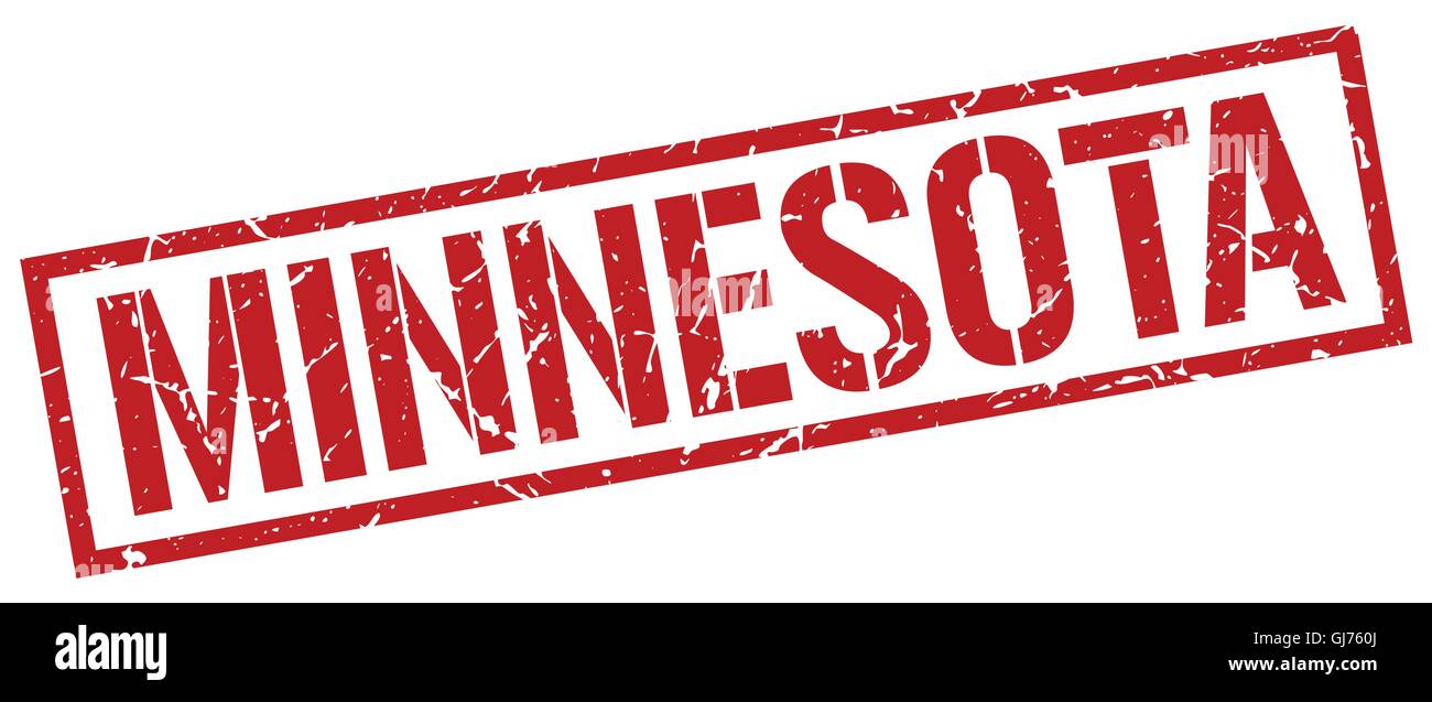 Minnesota stamp vector vectors hi-res stock photography and images - Alamy