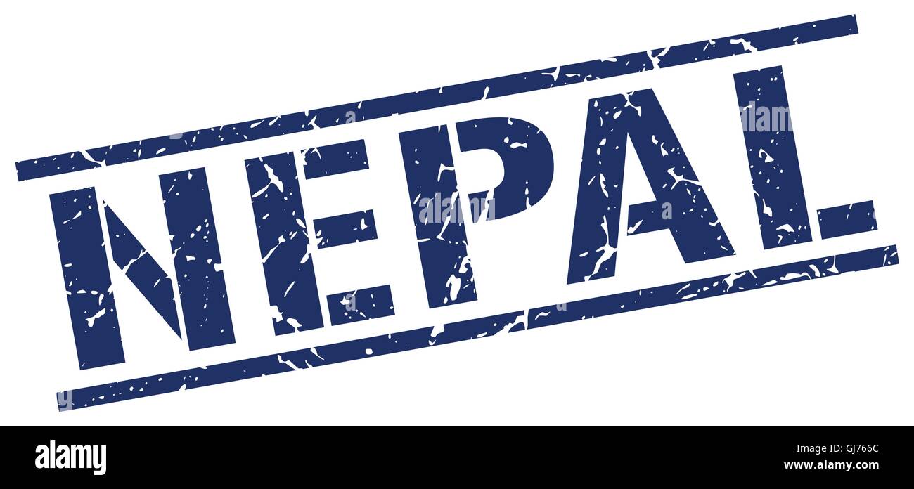 Nepal stamp vector vectors hi-res stock photography and images - Alamy