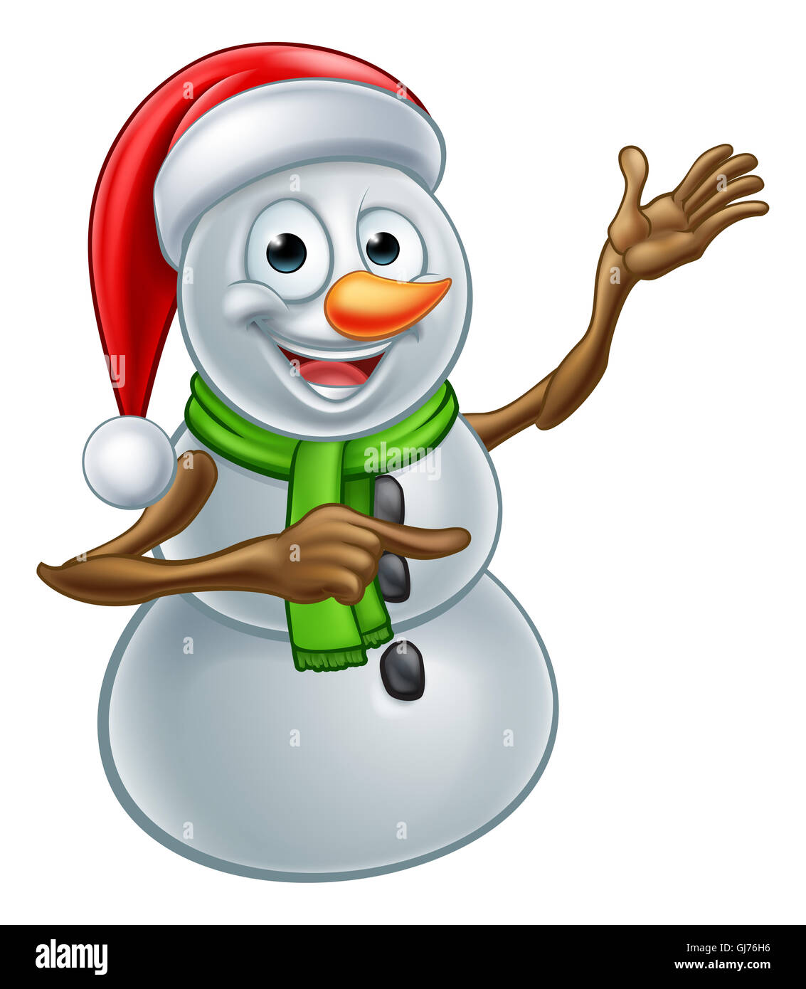 Snowman clipart Cut Out Stock Images & Pictures - Alamy