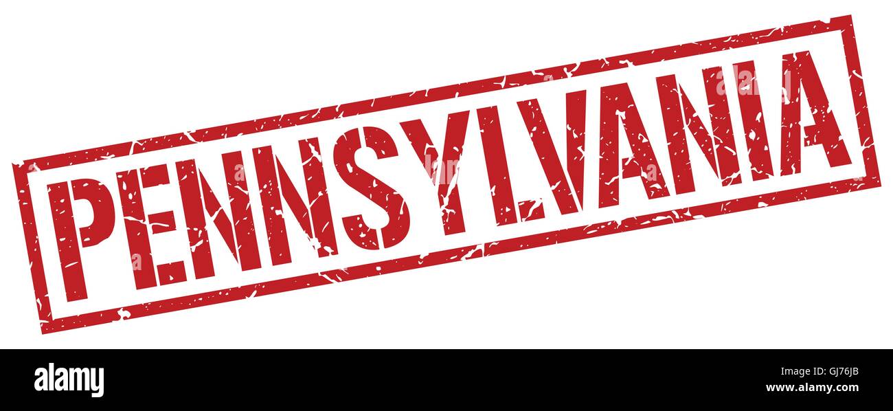 Pennsylvania stamp vector vectors hi-res stock photography and images ...