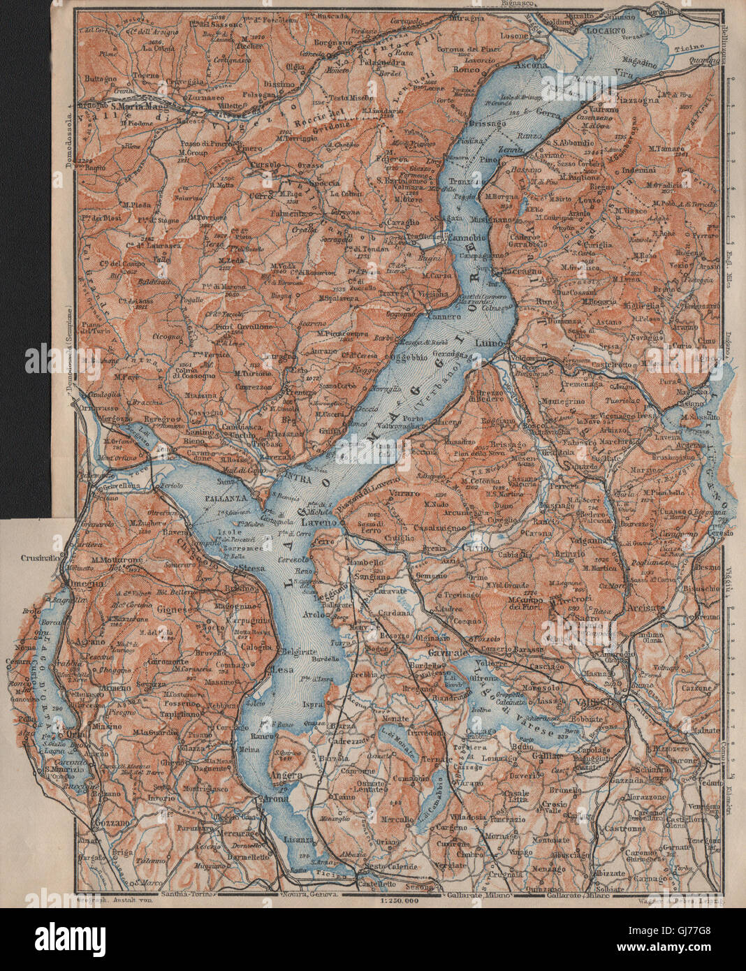 Varese map High Resolution Stock Photography and Images - Alamy