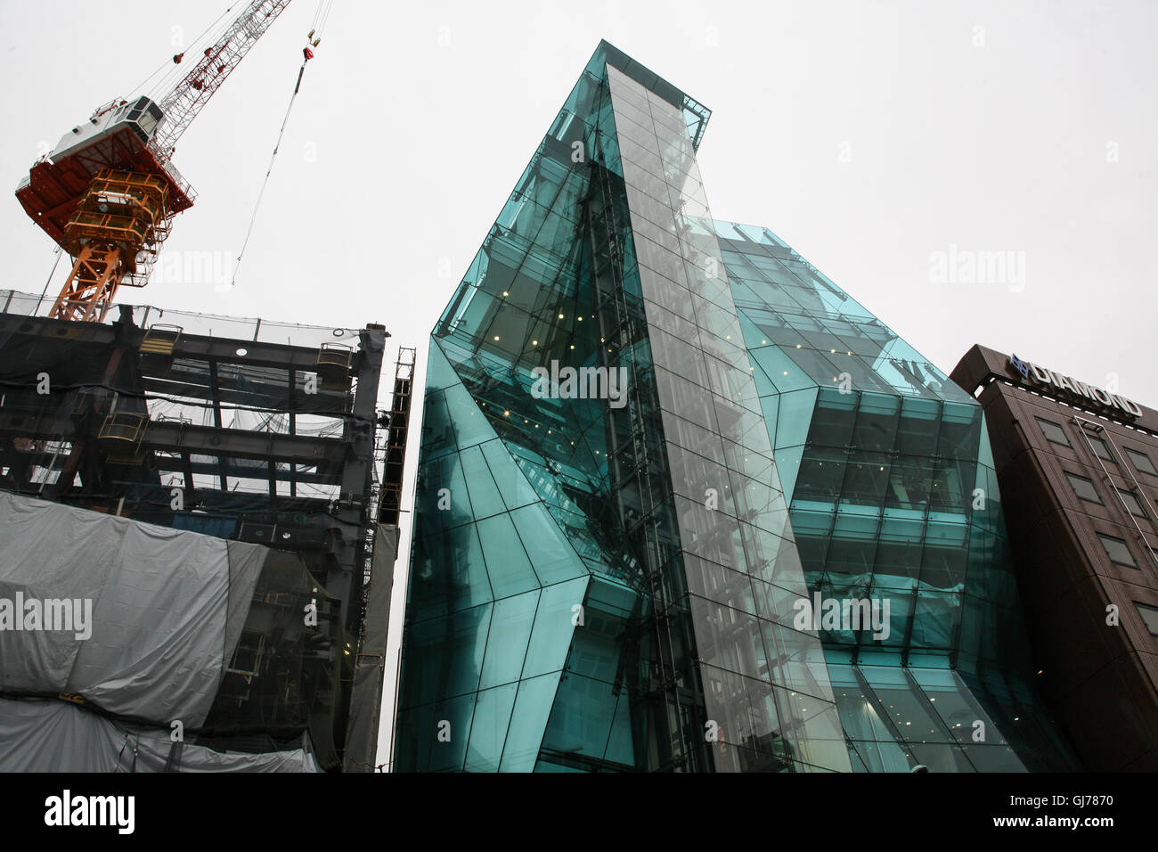 New Audi Forum building, blue building, and more construction going up ...