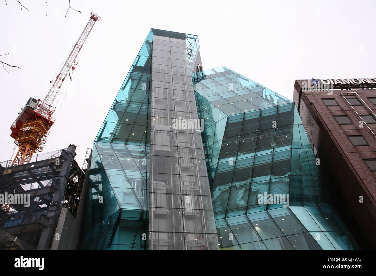 New Audi Forum building, blue building, and more construction going up ...