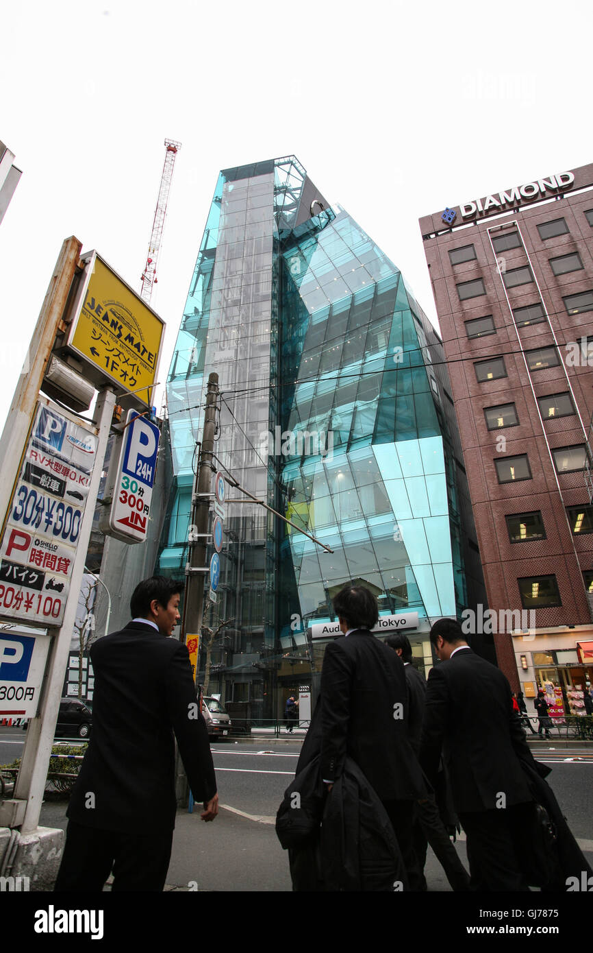 New Audi Forum building, blue building, and more construction going up ...