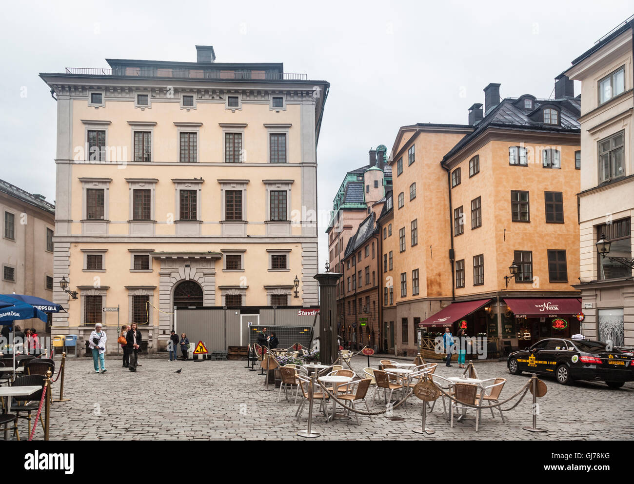 Gamla Stan Downtown Stockholm Sweden Stock Photo - Alamy