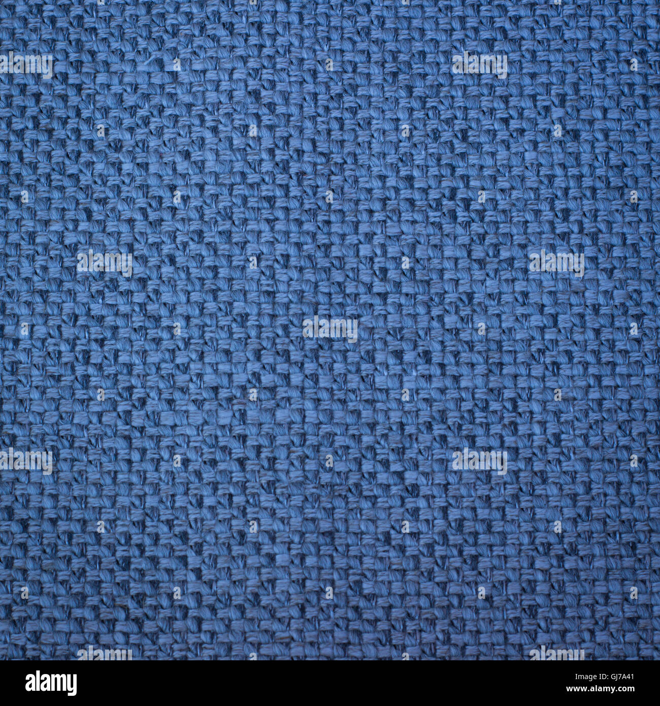 Rustic canvas fabric texture in blue color Stock Photo - Alamy