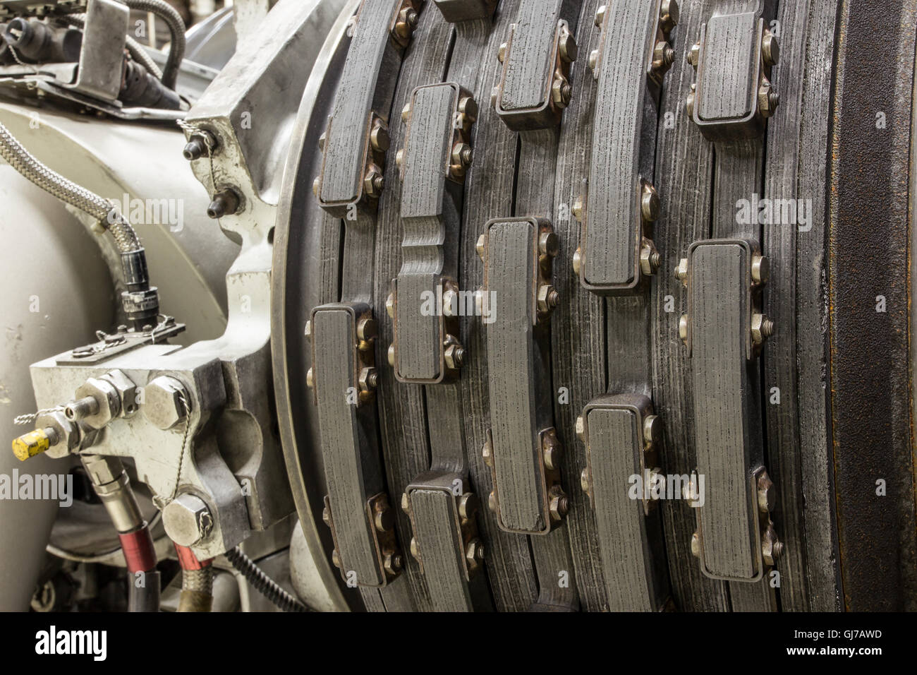 Airliner brake unit hi-res stock photography and images - Alamy