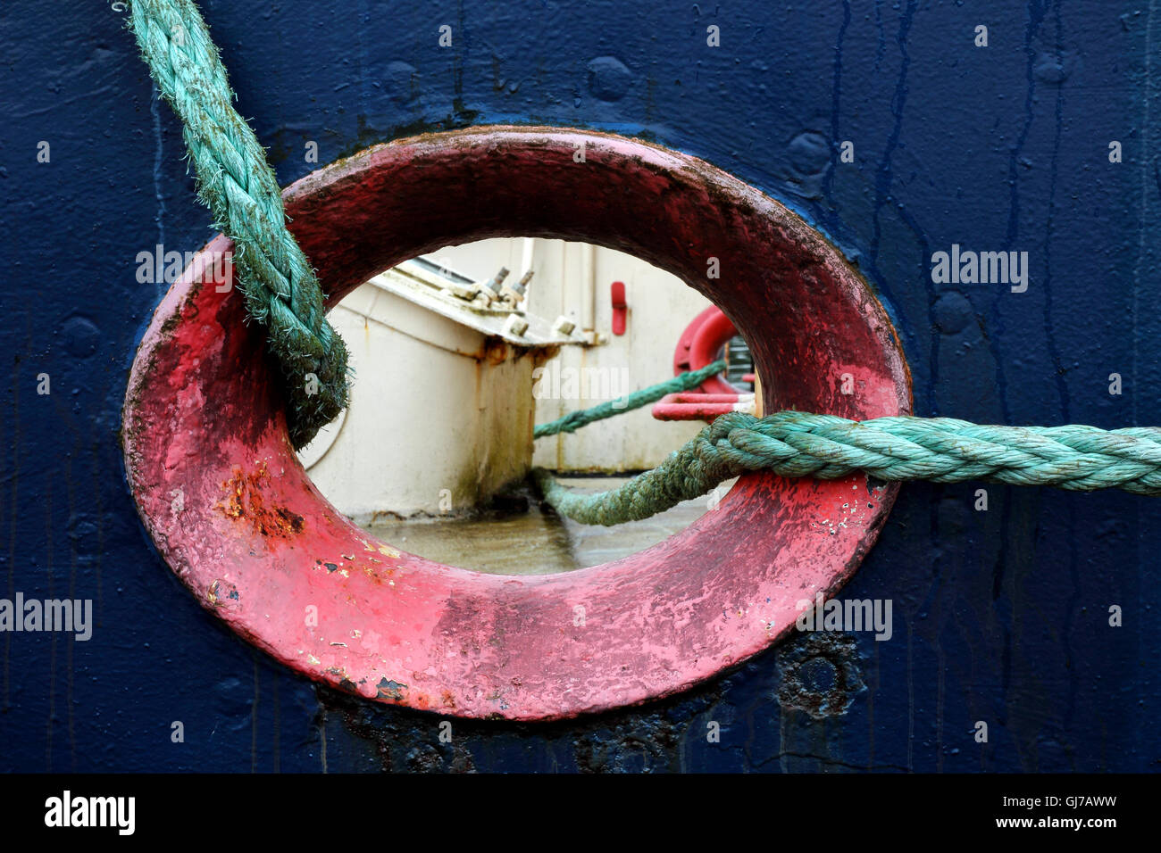 detail of a weathered ships hull Stock Photo - Alamy