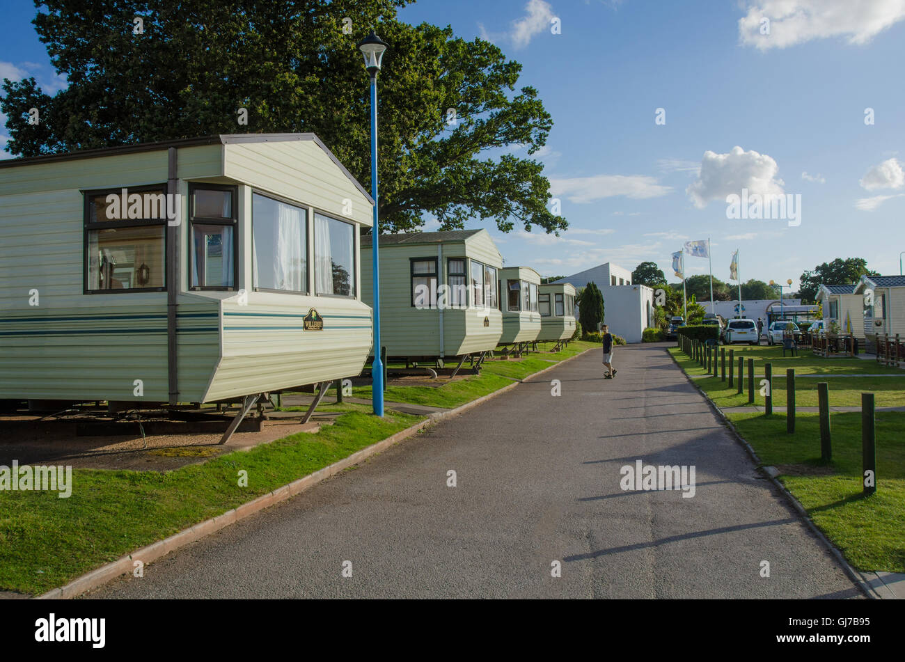 Static caravans hi-res stock photography and images - Alamy