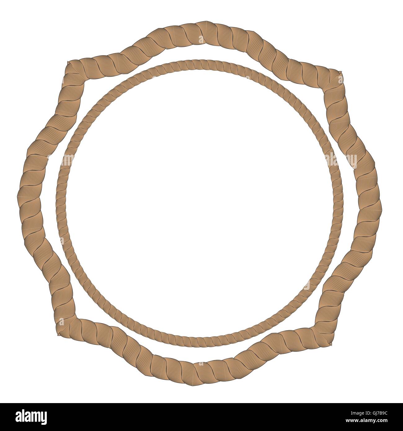 Rope Creative Ornament Stock Vector Image & Art - Alamy