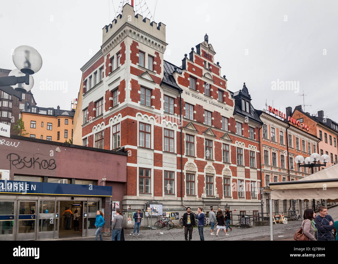 Gamla Stan Downtown Stockholm Sweden Stock Photo - Alamy