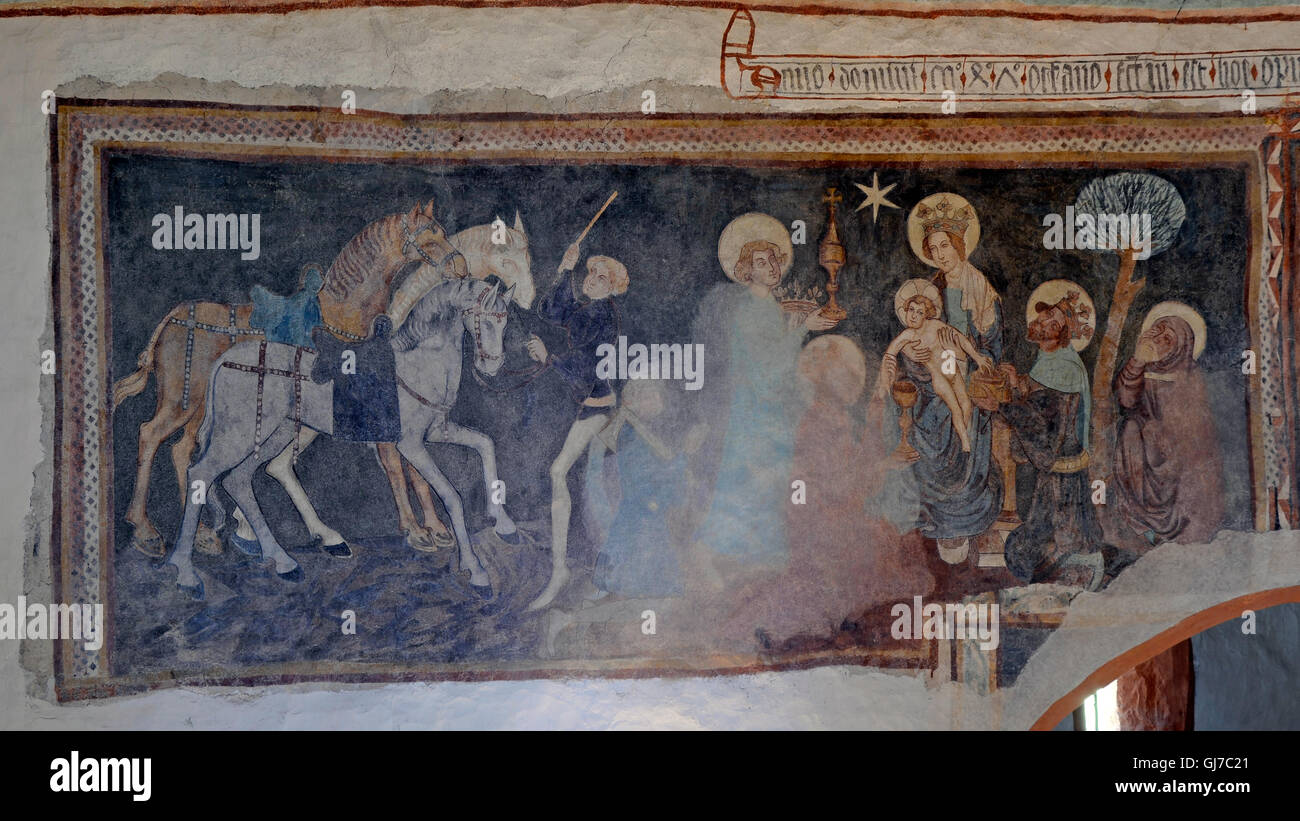 Gothic fresco hi-res stock photography and images - Alamy