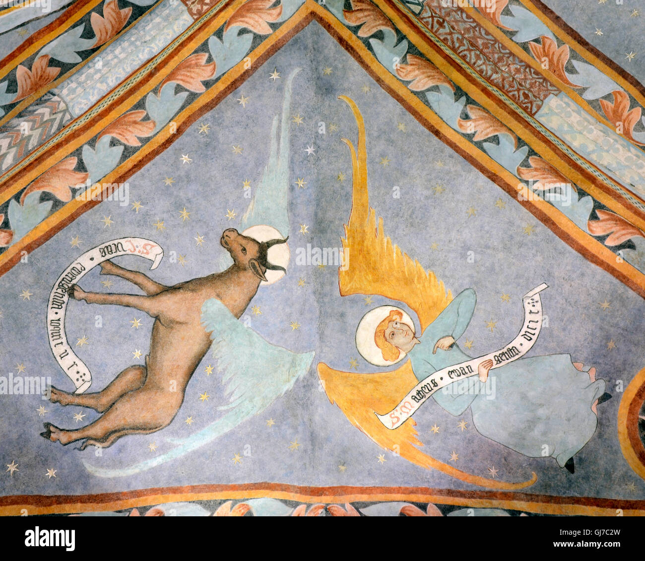 Gothic fresco hi-res stock photography and images - Alamy