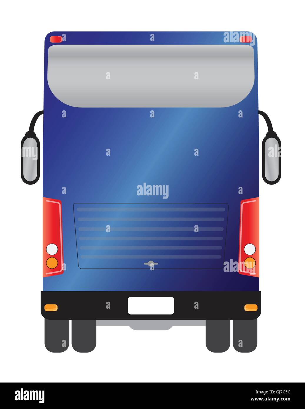 White coach bus modern back hi-res stock photography and images - Alamy