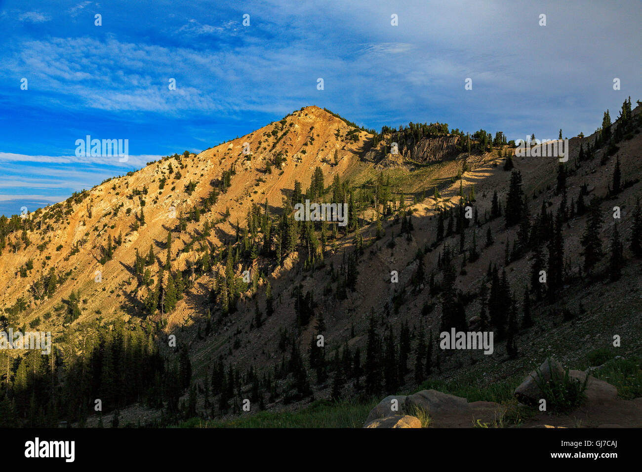 Wasatch mountains sunset utah hi-res stock photography and images - Alamy