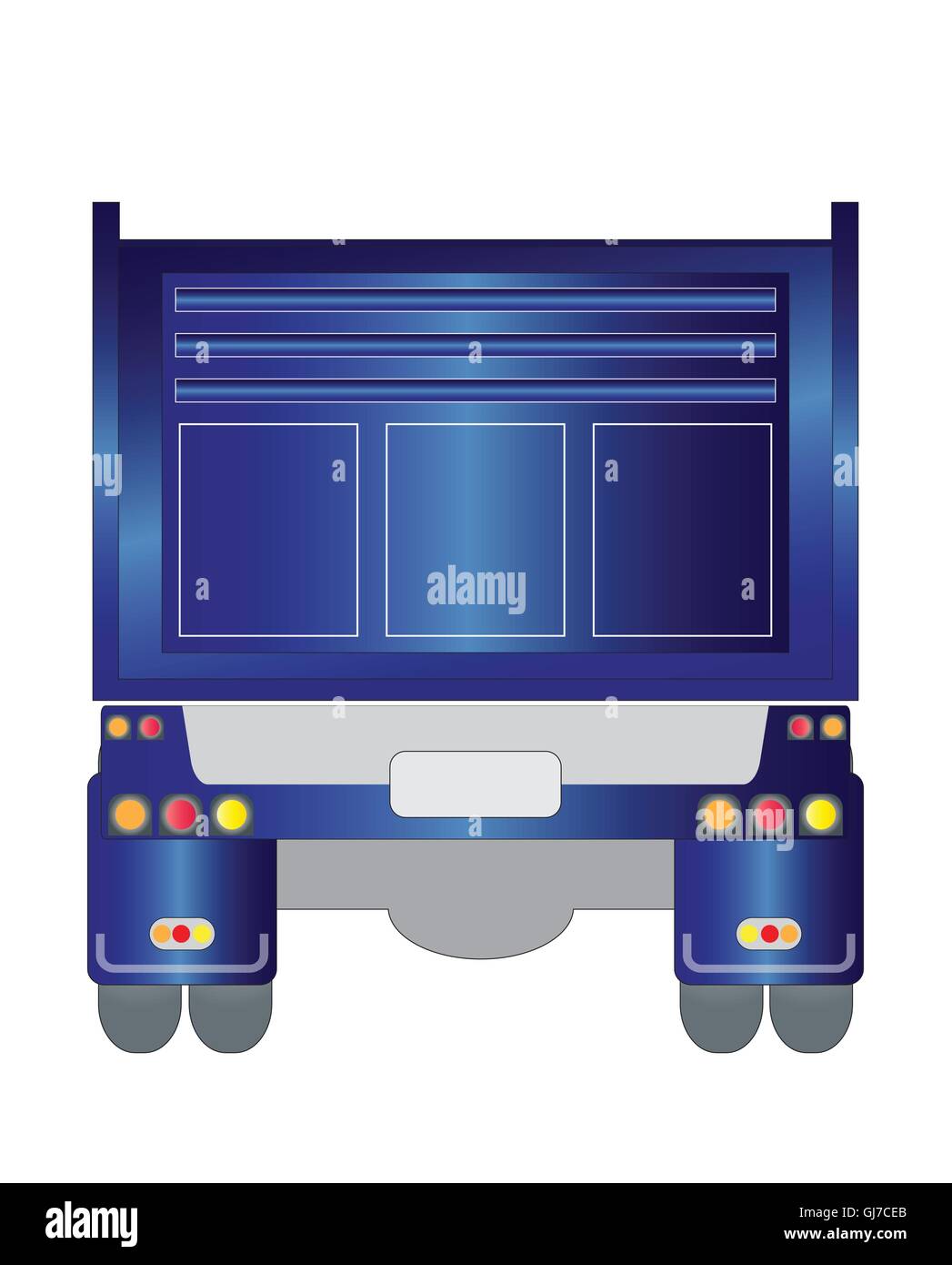 Back view industrial machine Cut Out Stock Images & Pictures - Alamy