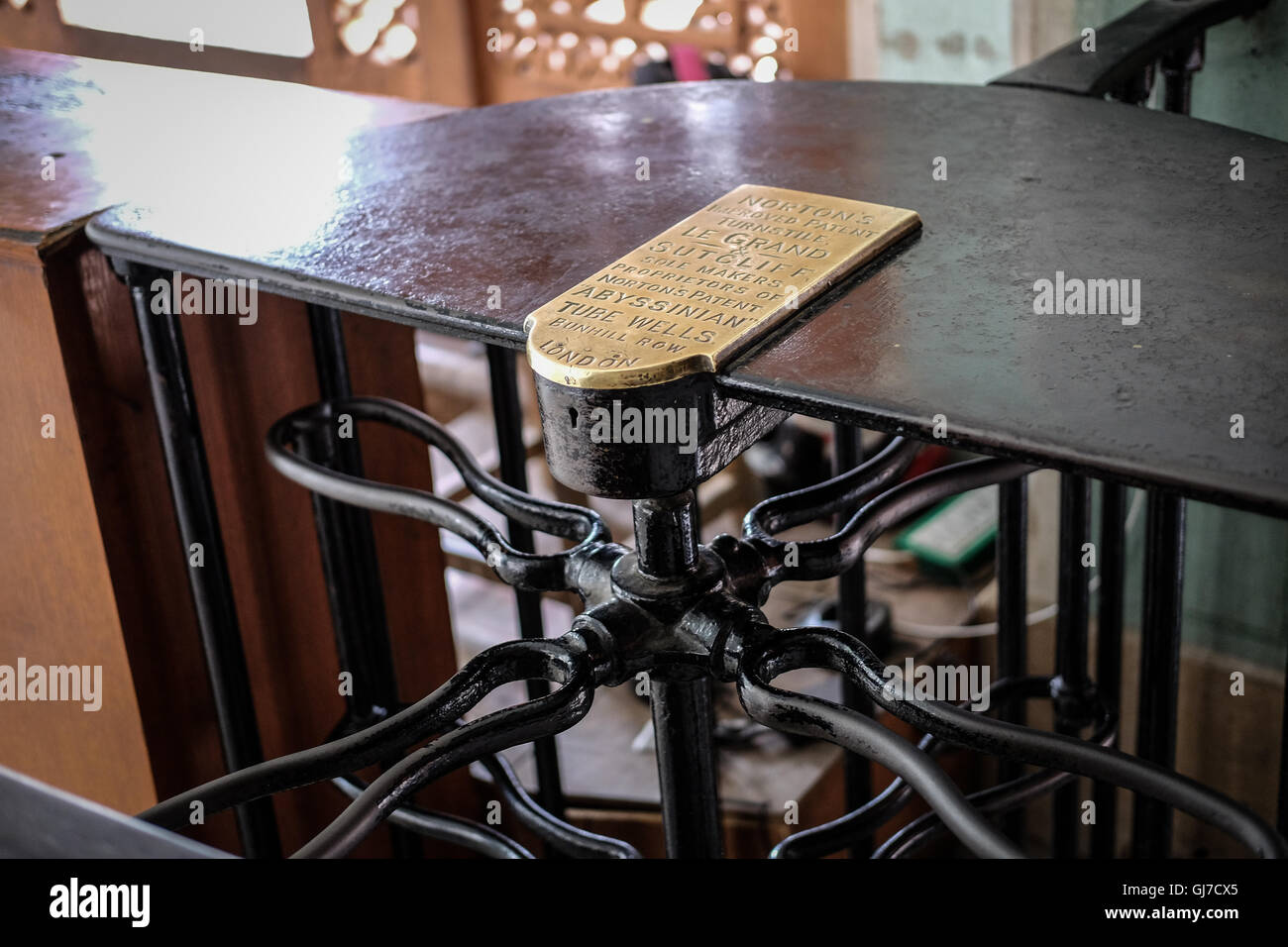 Old turnstile hi-res stock photography and images - Alamy