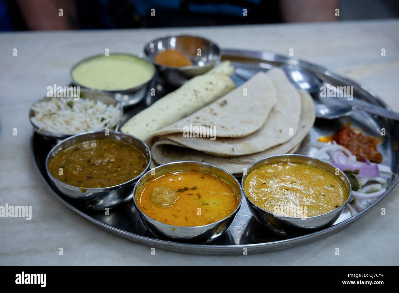 Indian thali hi-res stock photography and images - Alamy