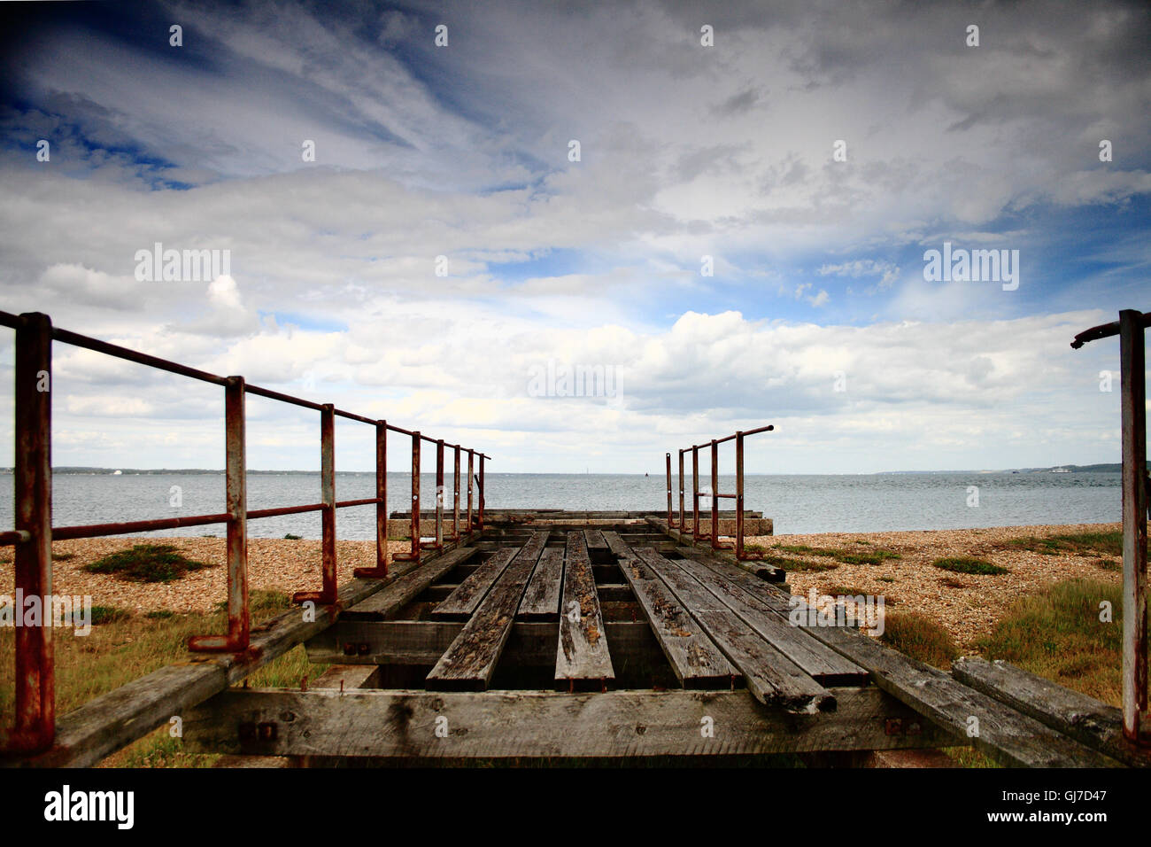 Metal boardwalk hi-res stock photography and images - Alamy