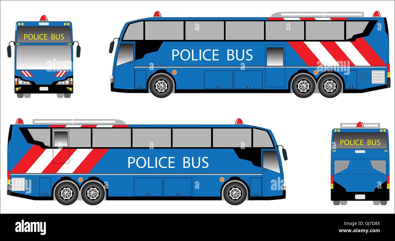 Bus rescue Stock Vector Images - Alamy