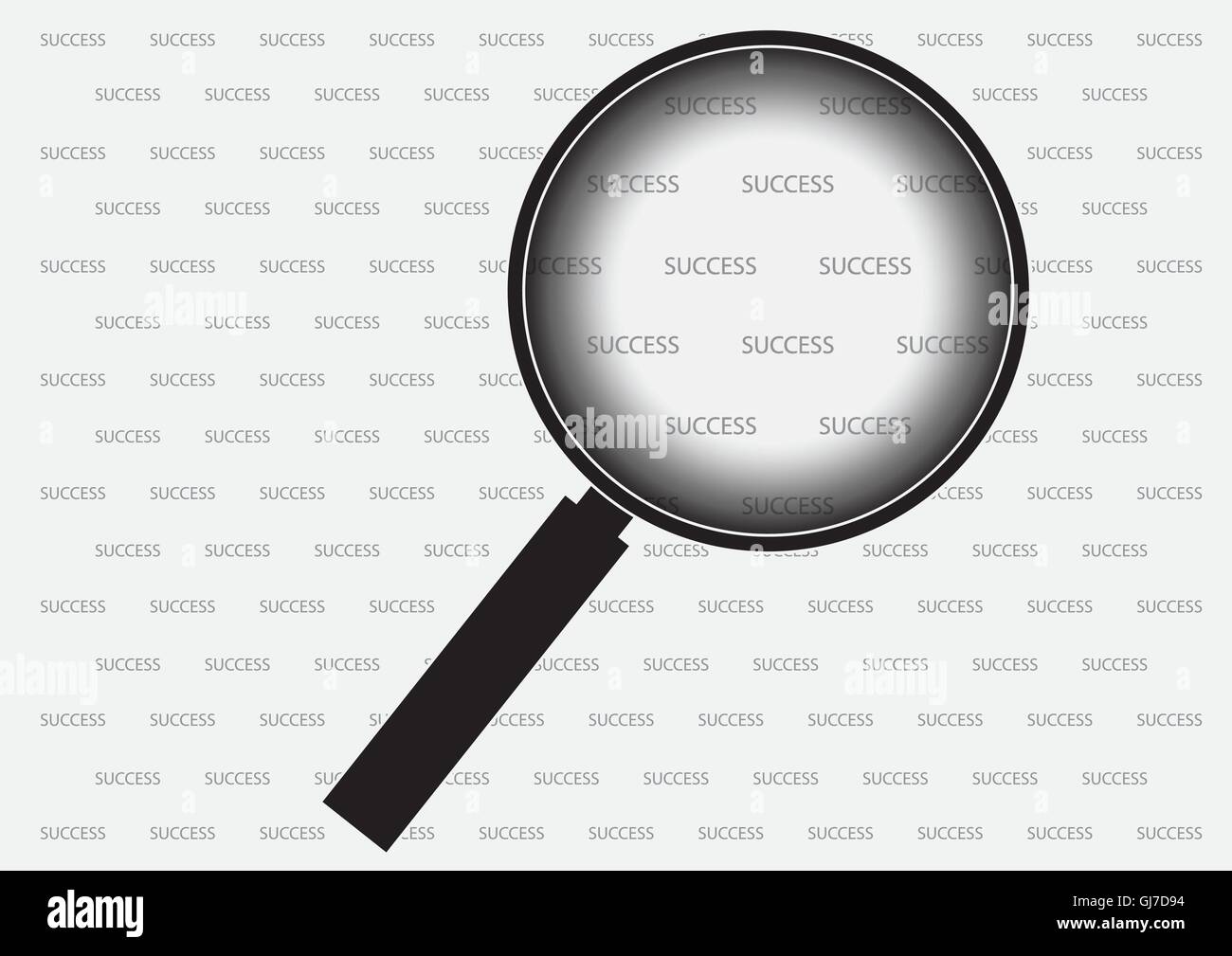 Magnified view Stock Vector Images - Alamy