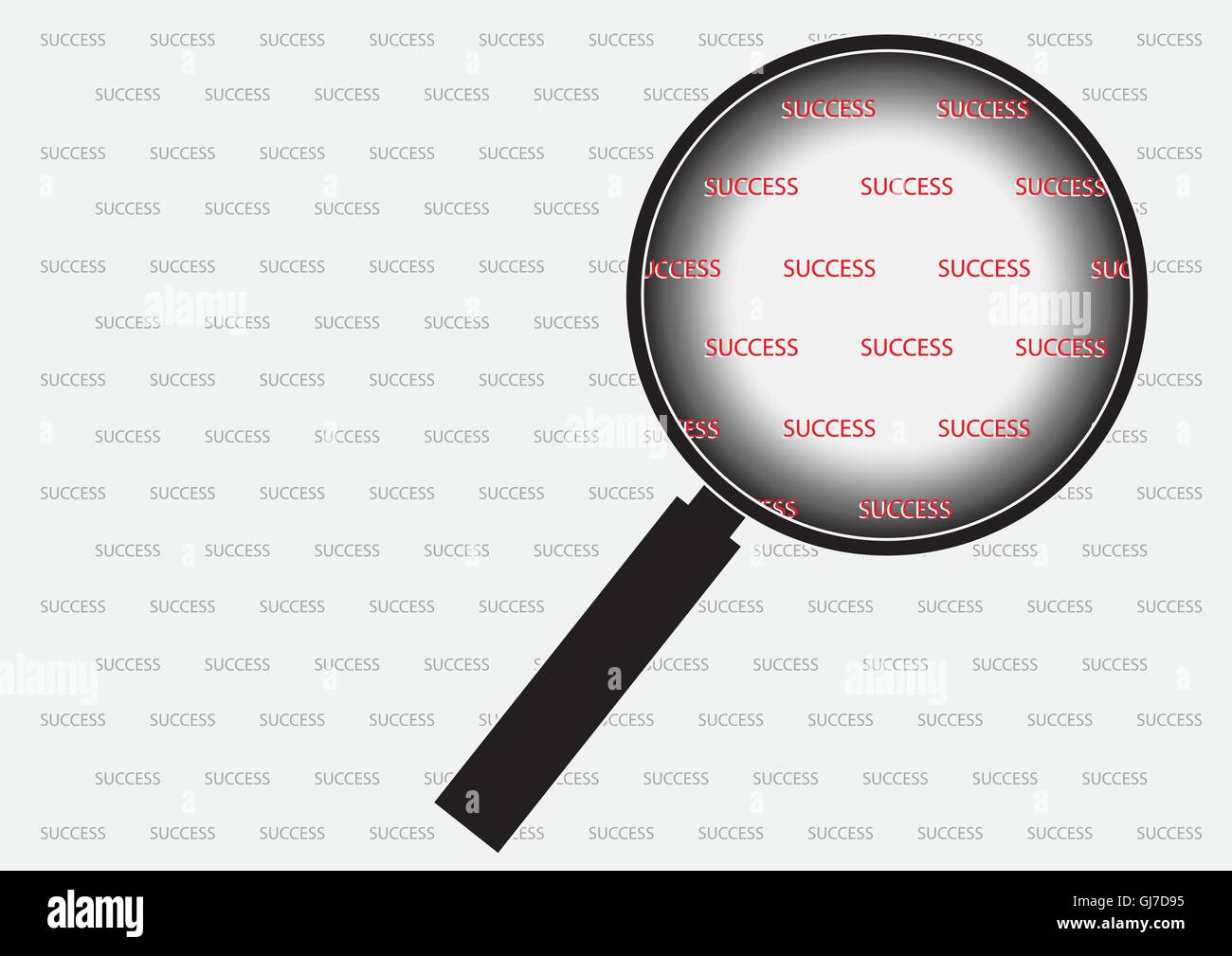 Magnified view Stock Vector Images - Alamy
