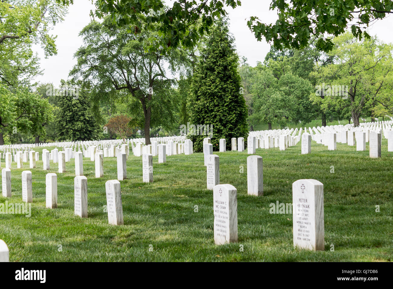Arlington National Cemetery Washington DC Stock Photo - Alamy