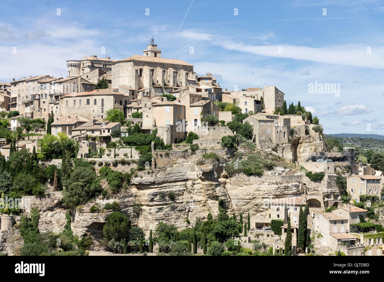 Gordes Medieval City Provence France Stock Photo - Alamy