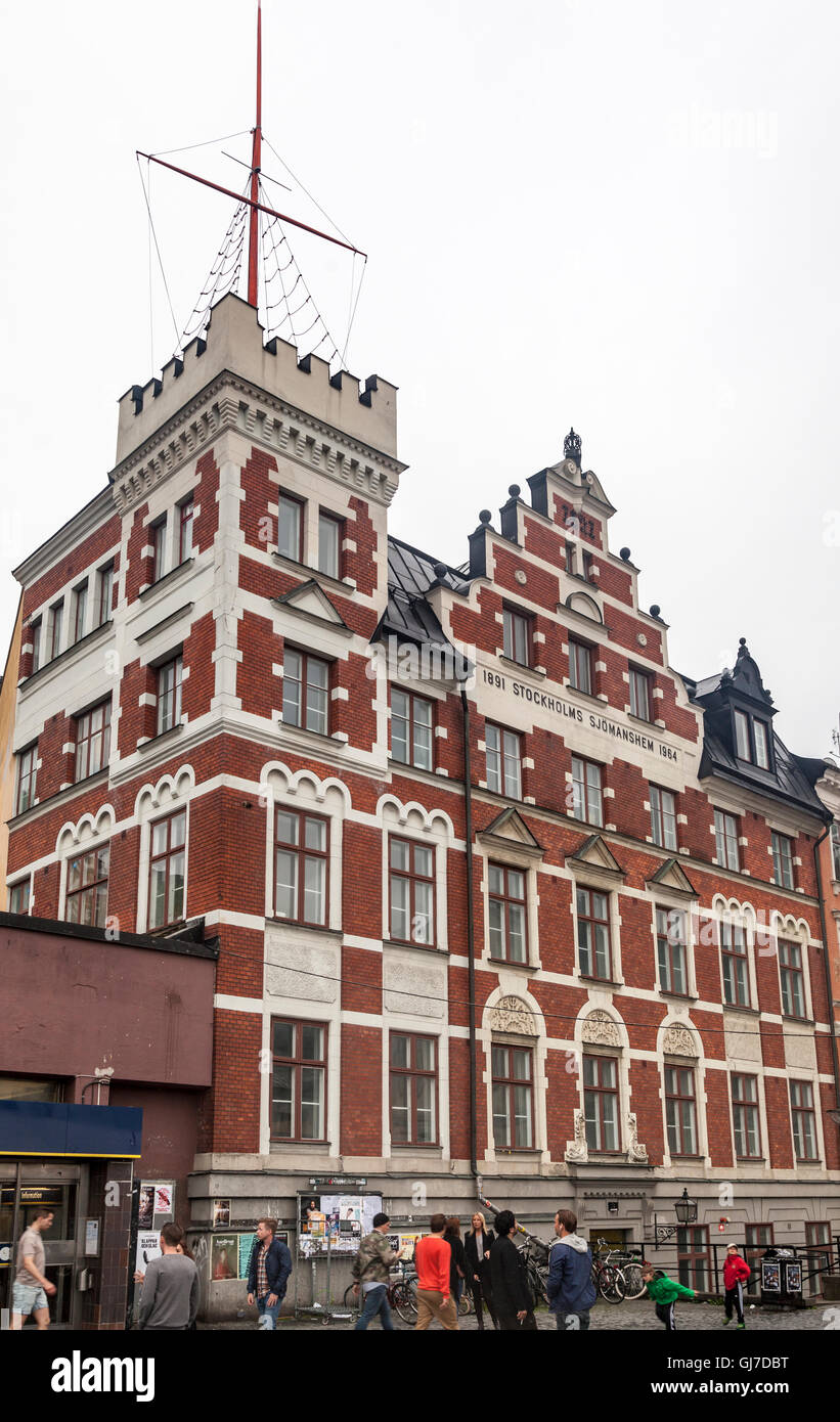 Gamla Stan Downtown Stockholm Sweden Stock Photo - Alamy