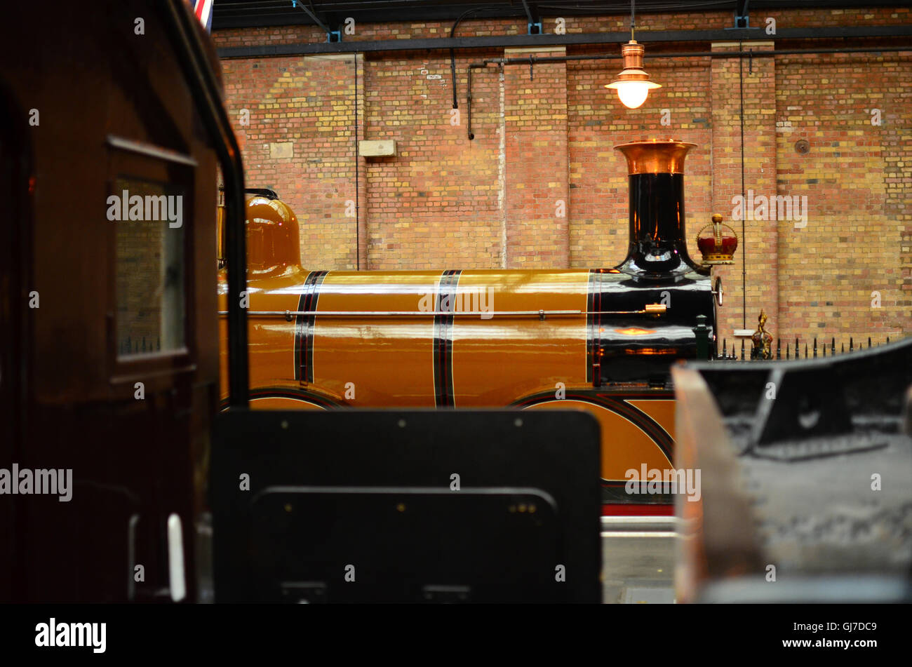 Gladstone train national railway museum hi-res stock photography and ...