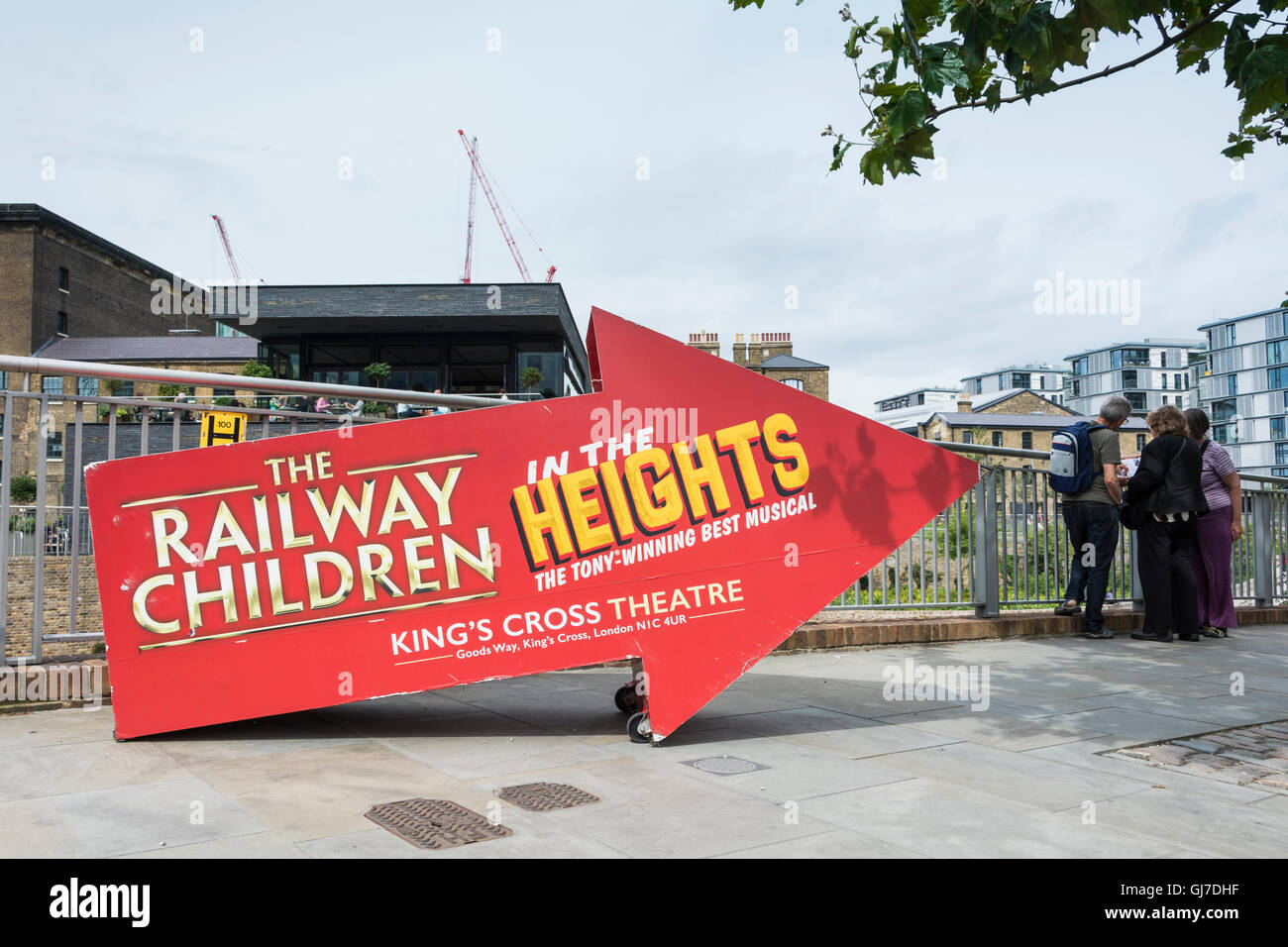 London, England, UK: Exterior of the King's Cross Theatre Stock Photo ...