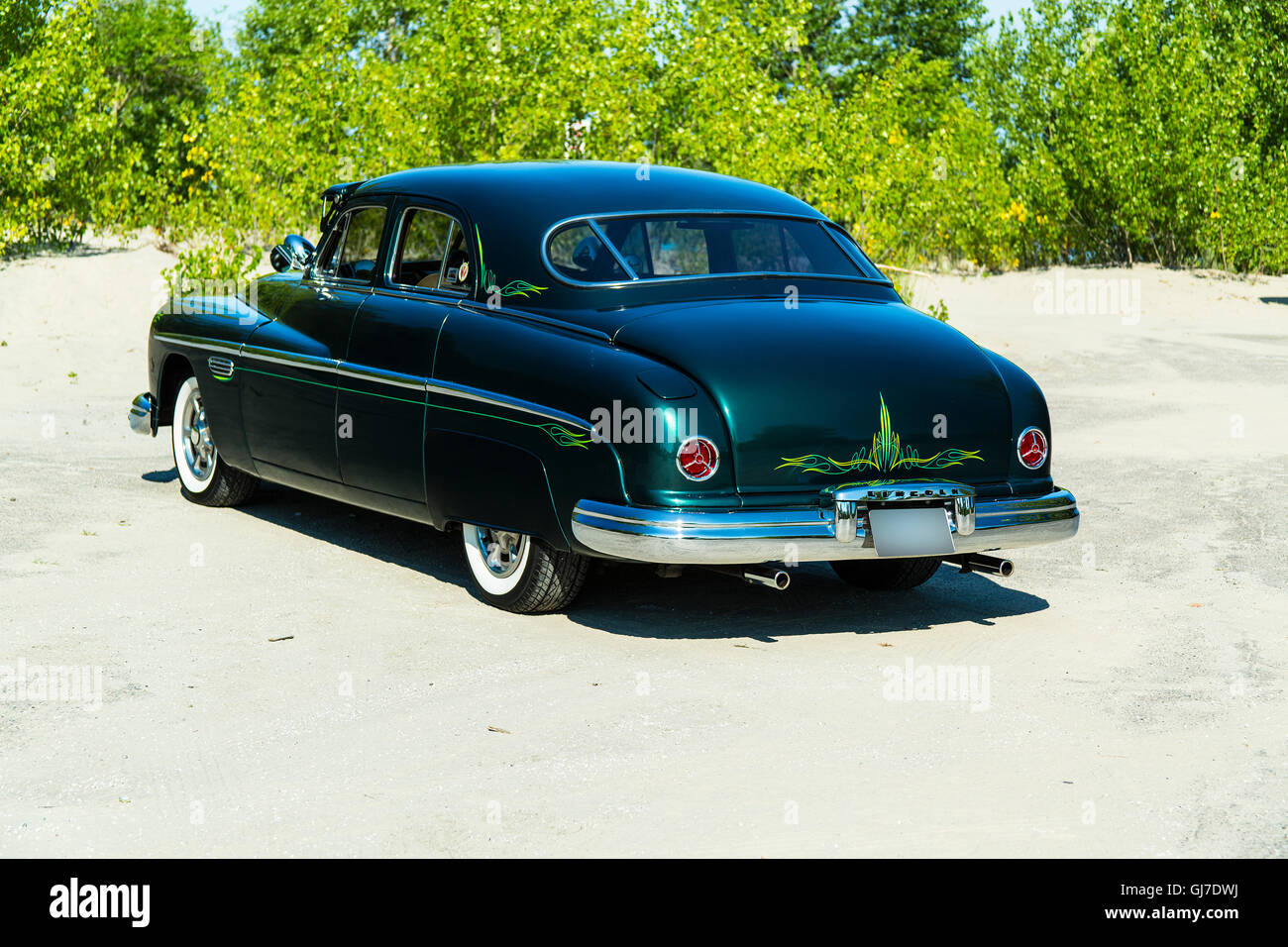 Lincoln car rear view hi-res stock photography and images - Alamy