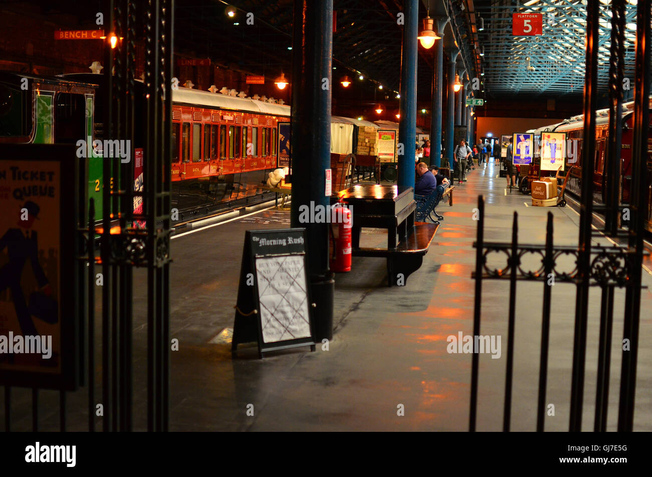 National Railway Museum York Stock Photo - Alamy