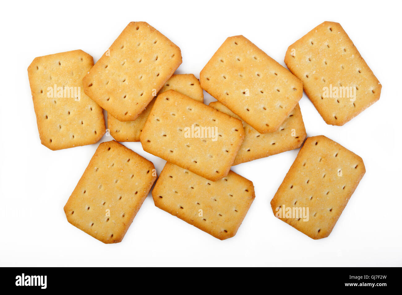 crackers isolated on white background Stock Photo - Alamy