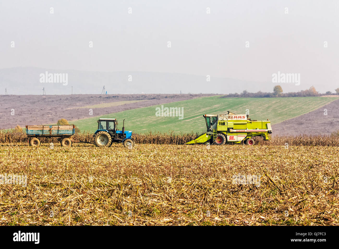 Ukraine agriculture tractor hi-res stock photography and images - Alamy