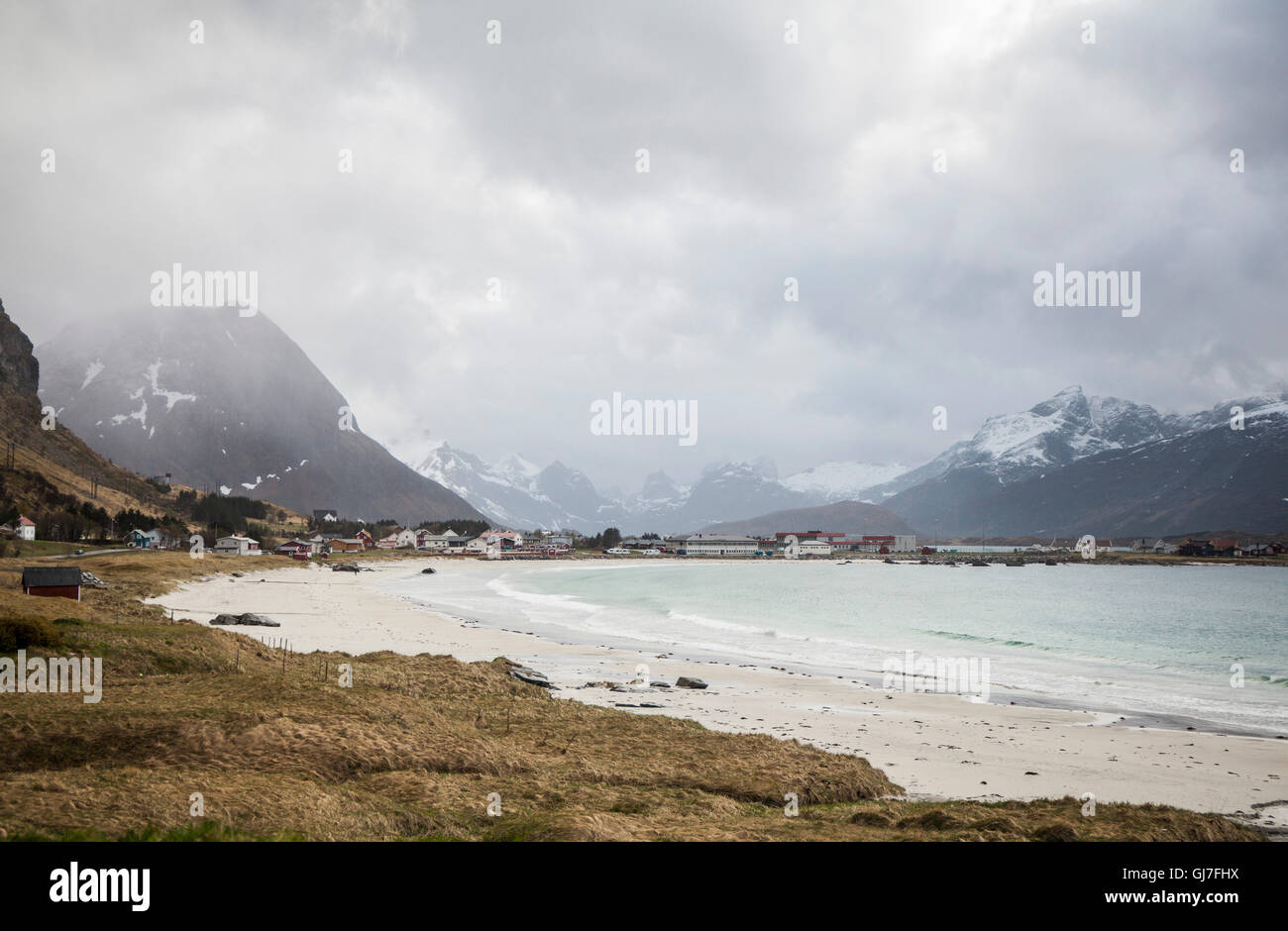 Ramberg, Lofoten Islands Stock Photo - Alamy